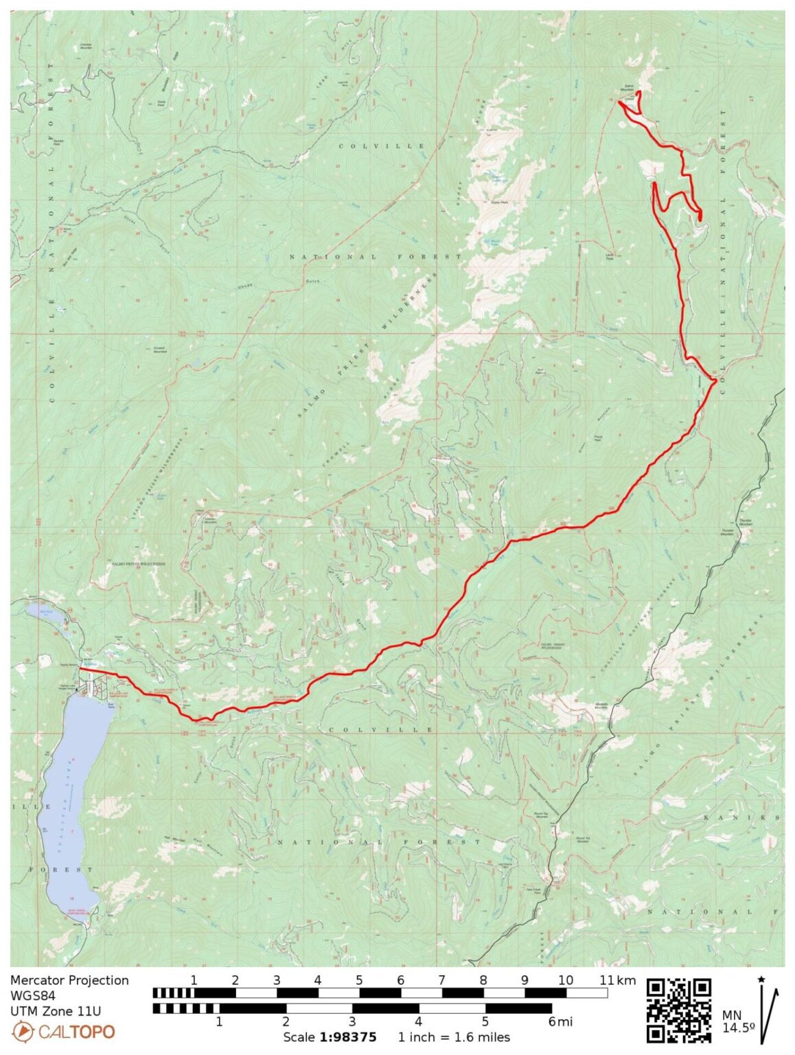 Salmo Mountain – TrailChick