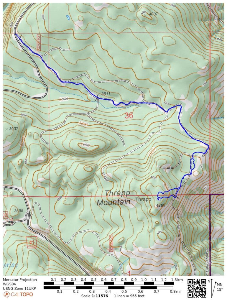 thrapp-mtn-route – TrailChick